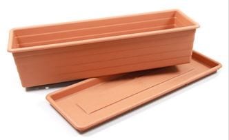 Window Box Saucer 500mm | Garden Feast