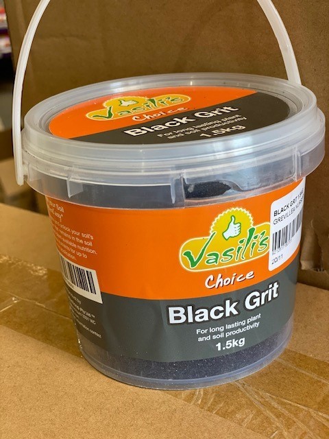 BLACK GRIT 1.5KG | Garden Feast