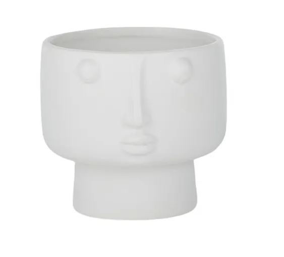 POT GORDON WHITE MATTE 17X14CM | The Garden Feast