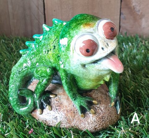 LIZARD HAPPY GOOFY 8/12CM | The Garden Feast