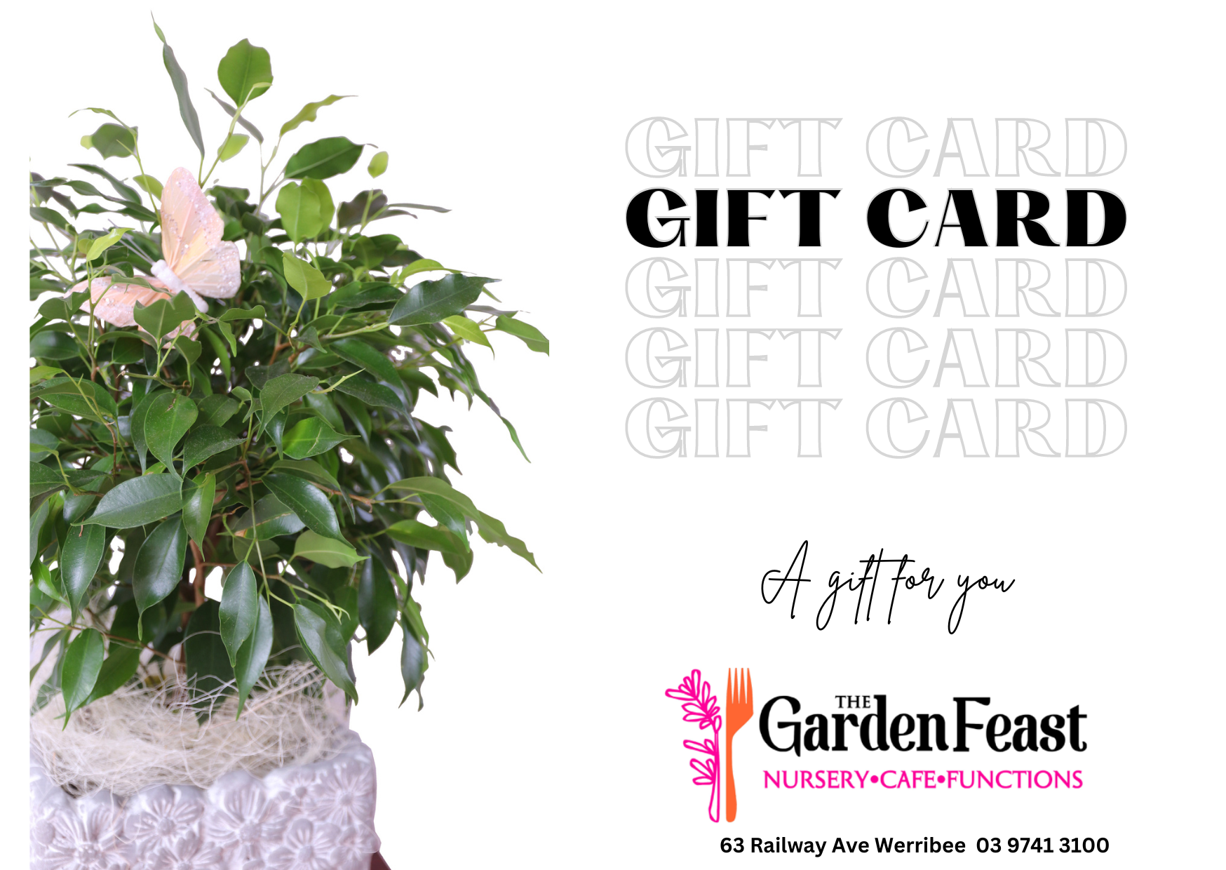 The Garden Feast Gift Card | The Garden Feast