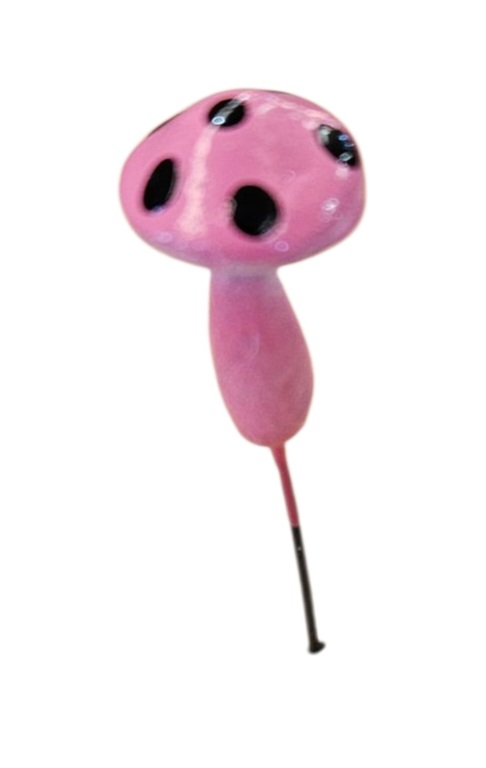 Mushroom Pink Pin | The Garden Feast